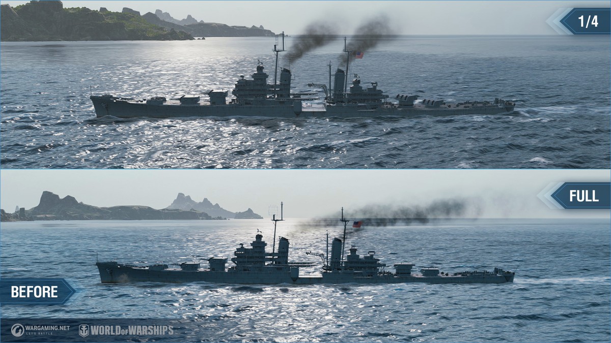 Updated Visual Effects Review | World of Warships