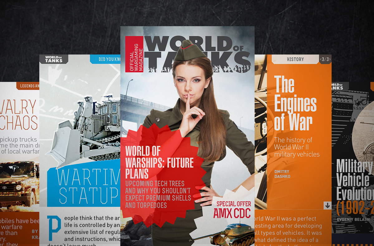 Second Free Issue of World of Tanks Magazine out Now! | World of Warships
