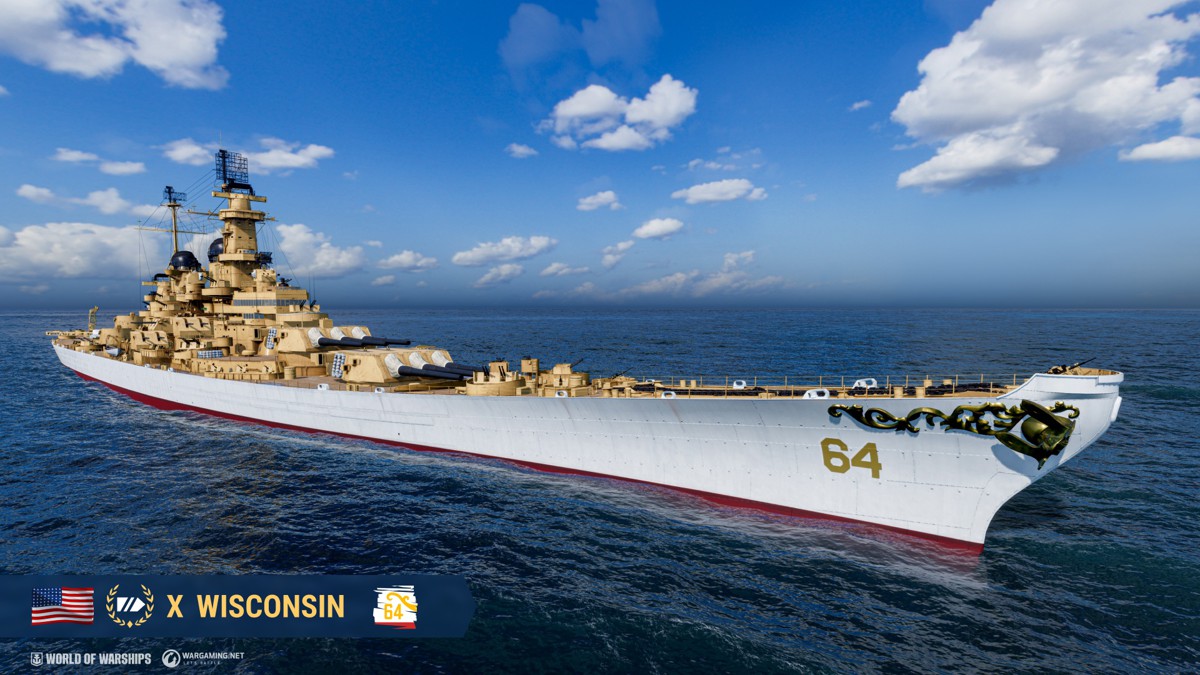 Dockyard: Wisconsin | World of Warships