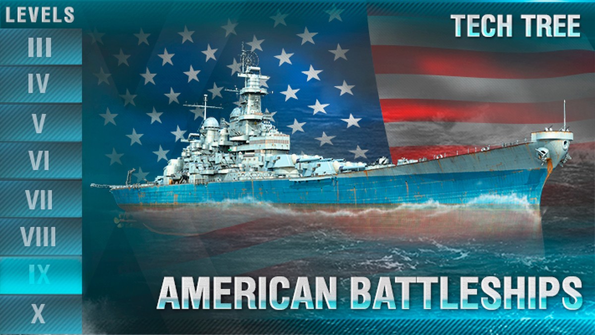 Tech Trees: American Battleships | World of Warships