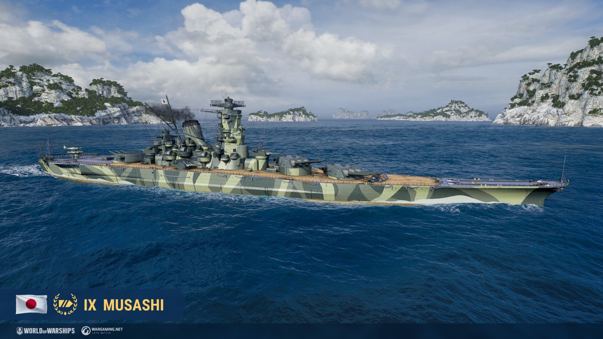 Lighthouse Auction: Musashi | World of Warships