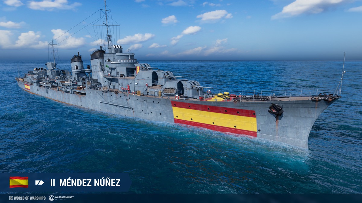 Spanish Cruisers in the Armory! | World of Warships