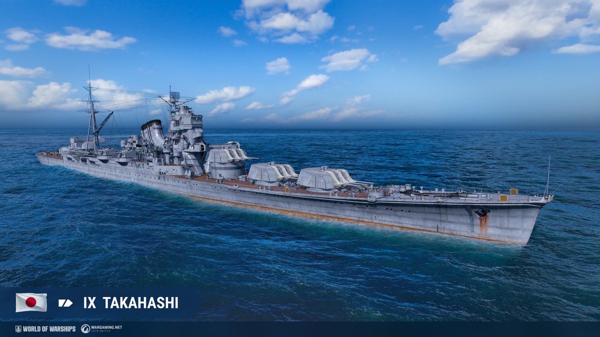 Japanese Cruisers in the Armory | World of Warships